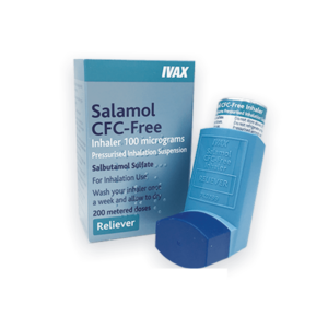 ᐅ Buy Salbutamol Blue Asthma Reliever Inhaler | E-Surgery
