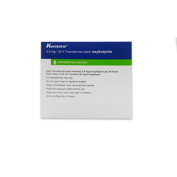 ᐅ Buy Kentera Patches For Overactive Bladder | E-Surgery